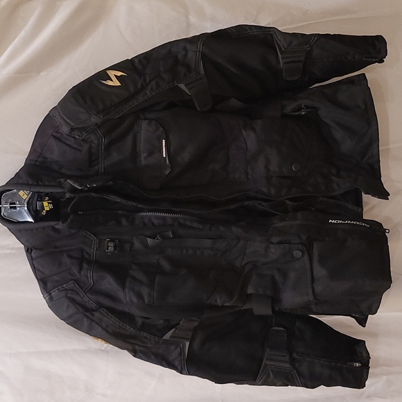 Jackets & Coats | Mens Scorpion Motorcycle Jacket Wremovable Liner ...